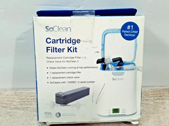 SOCLEAN CARTRIDGE FILTER and Check Valve Replacement SoCleans with ...