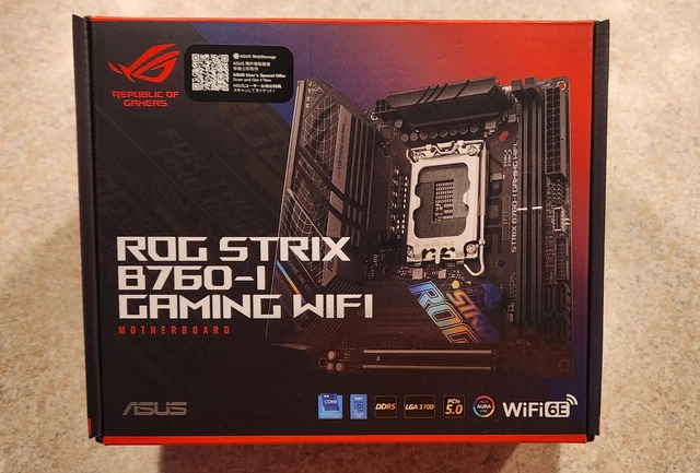 ASUS ROG STRIX B760-I GAMING WIFI LGA 1700 Intel Motherboard $151.00 ...