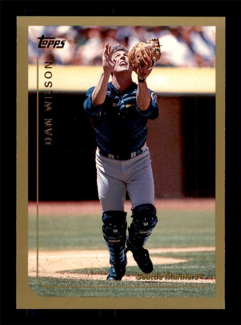 1999 DAN WILSON Seattle Mariners Topps carte de baseball # 143 EUR 3,29 ...
