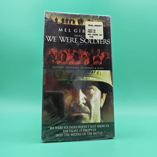 WE WERE SOLDIERS (vhs) Mel Gibson, Sam Elliott, Greg Kinnear BRAND NEW ...