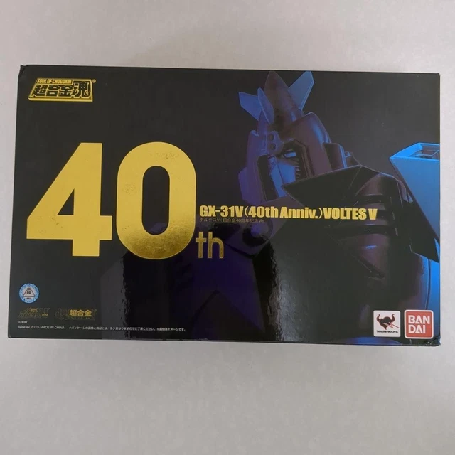 GX-31V SOUL OF Chogokin 40th Anniversary BANDAI Voltes V Figure £432.95 ...