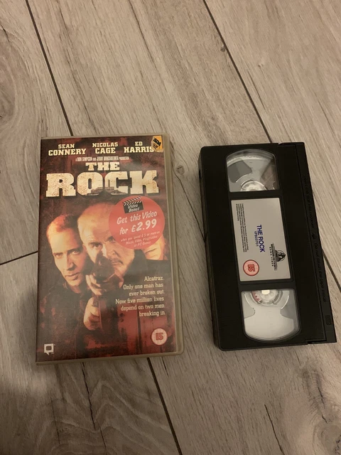 THE ROCK, VHS Video, 1997. Vintage. Rare. Video Tape £4.99 - PicClick UK