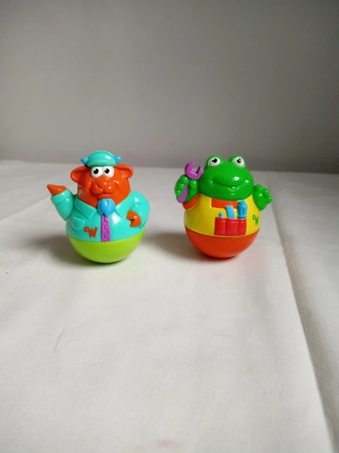HASBRO PLAYSKOOL WEEBLES Wobble 2 Figures 2003 £6.00 - PicClick UK