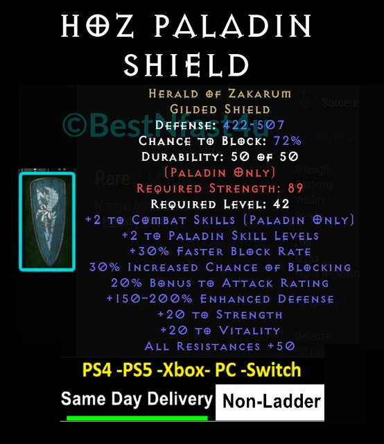 HC NL - HOZ Zakarum HARDCORE PC-XBOX-PS4-PS5-SWITCH Diablo 2 Res D2R ...