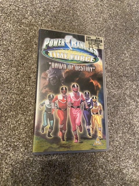 POWER RANGERS TIME Force - Vhs Video - Dawn Of Destiny £6.90 - PicClick UK