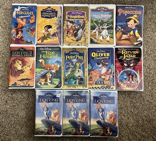 DISNEY CLASSICS VHS Movie Lot (13 Movies) £24.28 - PicClick UK
