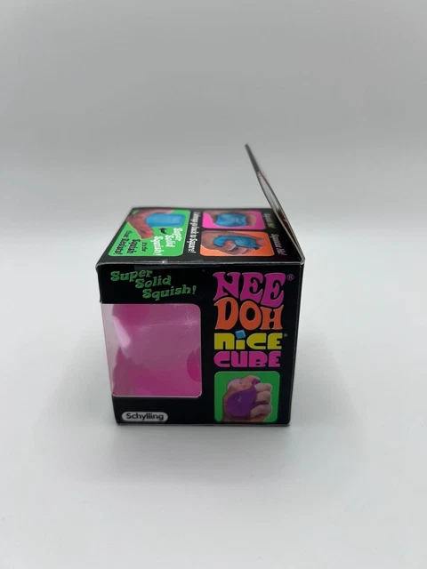 SCHYLLING NEEDOH NICE Cube Squishy Fidget Toy (Pink) £18.11 - PicClick UK