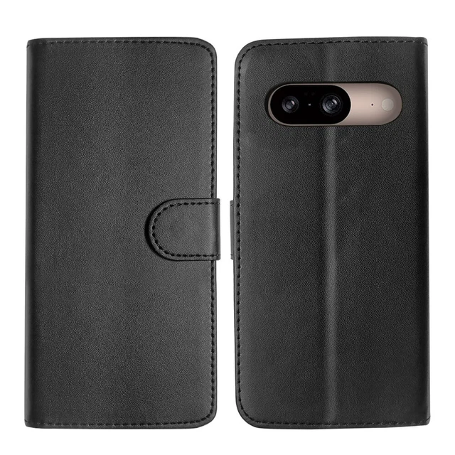 COQUE POUR GOOGLE Pixel 8a Housse Portefeuille Etui Cuir Flip (Noir ...