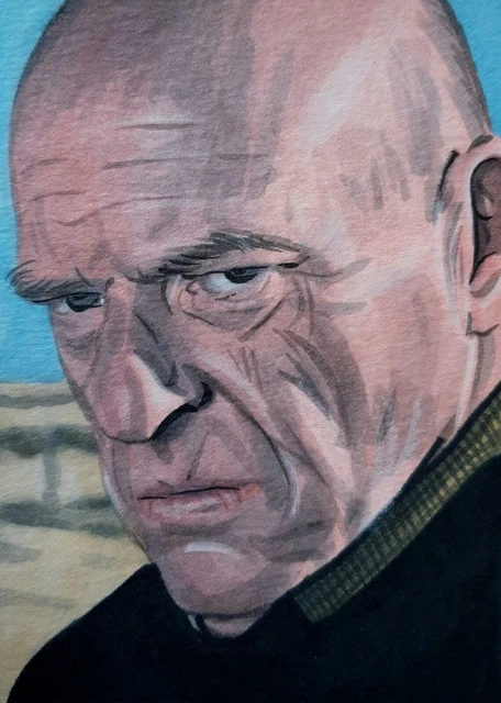 ORIGINAL HANK BREAKING Bad aceo miniature art sketch card drawing £4.99 ...