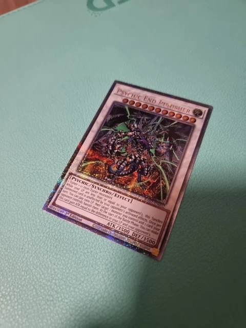 PSYCHIC END PUNISHER Yu-Gi-Oh! RA02-EN032 Quarter Century Secret Rare £13.50 - PicClick UK