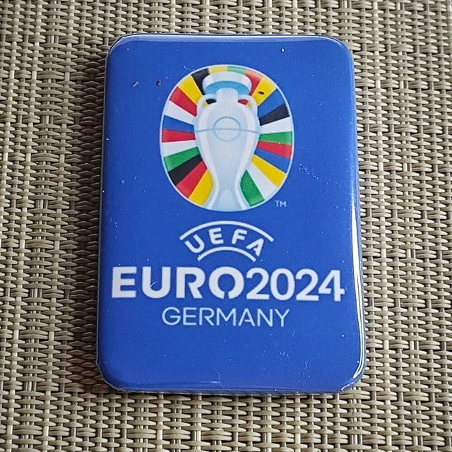 EURO 2024 / FOOTBALL EM / GERMANY / REFRIGERATOR MAGNET / BADGE 60/40 ...
