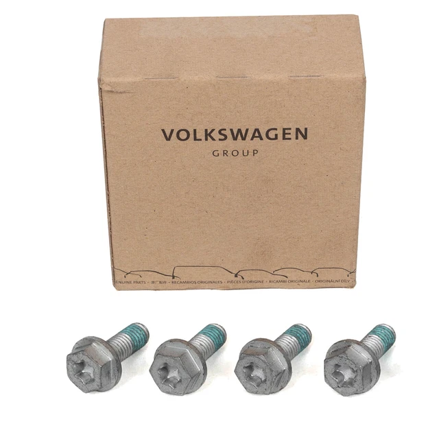 4X ORIGINAL AUDI Seat Skoda VW Schraube Bremssattel M8x22mm WHT010085 ...