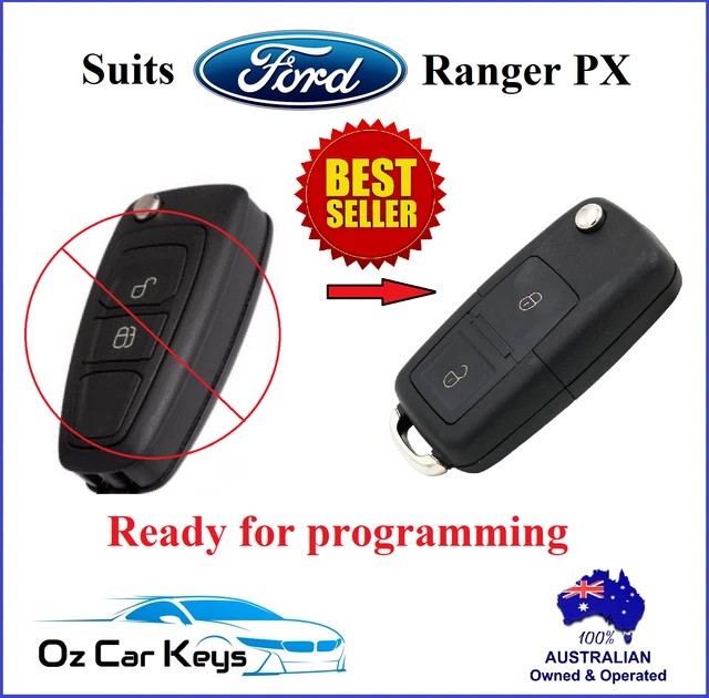 FOR FORD RANGER Px 2011 2012 2013 2014 2015 Car Remote Transponder Flip ...