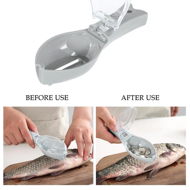 FISH SCALE REMOVER Cleaner Scaler Descaler Home Kitchen UK Tool H9Q4 £3 ...