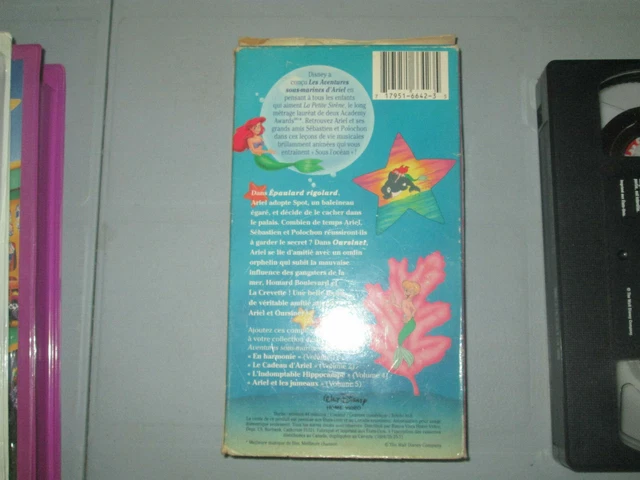 LITTLE MERMAID - Whale Of A Tale (VHS)(French) Tested $6.64 - PicClick CA