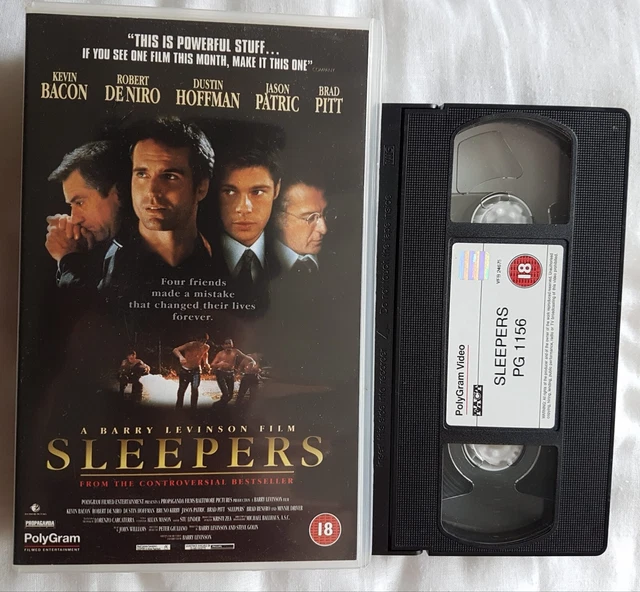 SLEEPERS (VHS) BIG BOX - Brad Pitt + Jason Patric + Kevin Bacon ...