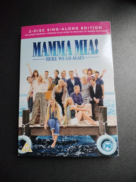 MAMMA MIA ! Here We Go Again - 2-disc Sing Along Edition - DVD New & Sealed EUR 1,16 - PicClick IT