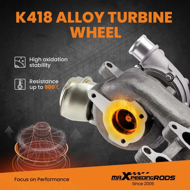TURBO TURBOCHARGER FOR VW Beetle Golf Jetta ALH TDI 1.9L Diesel 713672 ...