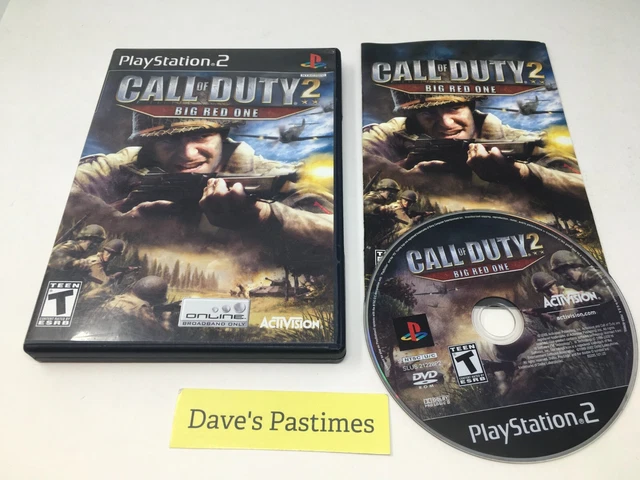 CALL OF DUTY 2 Big Red One PS2 PlayStation 2 - Complet CIB V1 EUR 8,62 ...