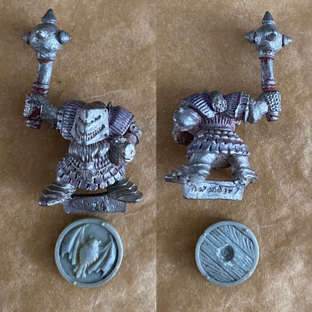 GAMES WORKSHOP WARHAMMER Citadel 1980s Marauder Chaos Dwarf MM90/6b w ...