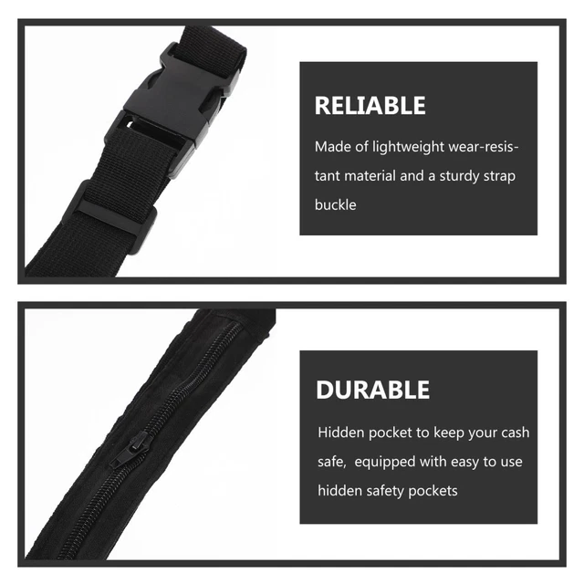 SPORTS OUTDOOR WAIST Pack Travel Money Belt for Women Anti Theft Bag ...