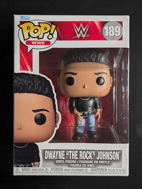 FUNKO POP! - Dwayne "The Rock" Johnson (With Fanny Pack) #189 - WWE ...