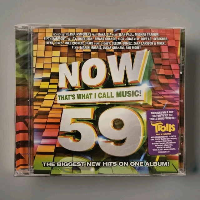 NOW THAT'S WHAT I Call Music, Vol. 59 Various Artists (CD) NEW/SEALED £ ...