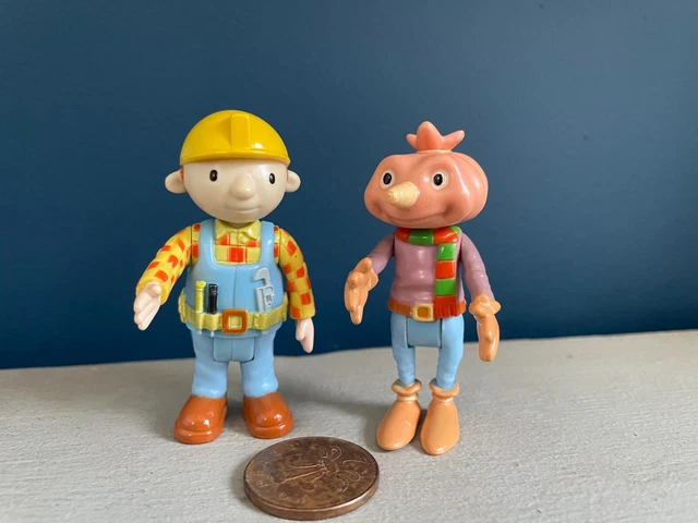 BOB THE BUILDER & friends Characters figures Bob & Spud scarecrow ...