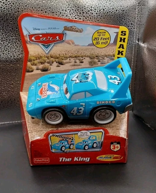NEW DISNEY PIXAR Cars Shake N Go The King Fisher Price Richard Petty In ...