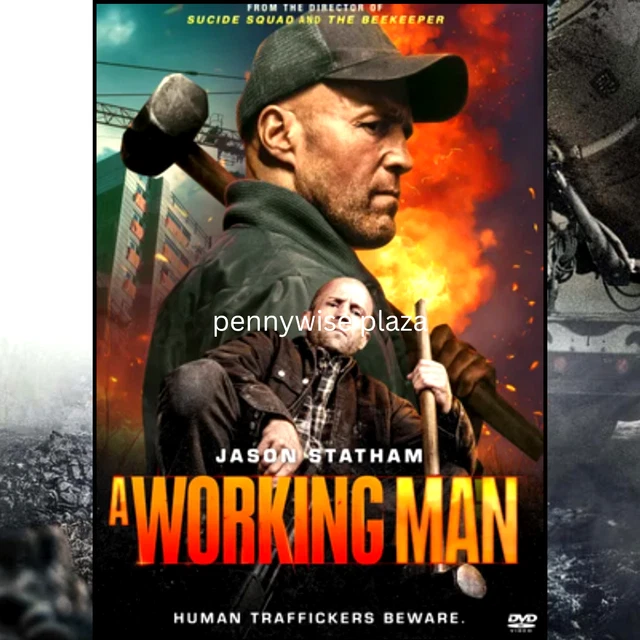 A WORKING MAN 2025 DVD English Movie Action FULL HD DVD High Quality ...