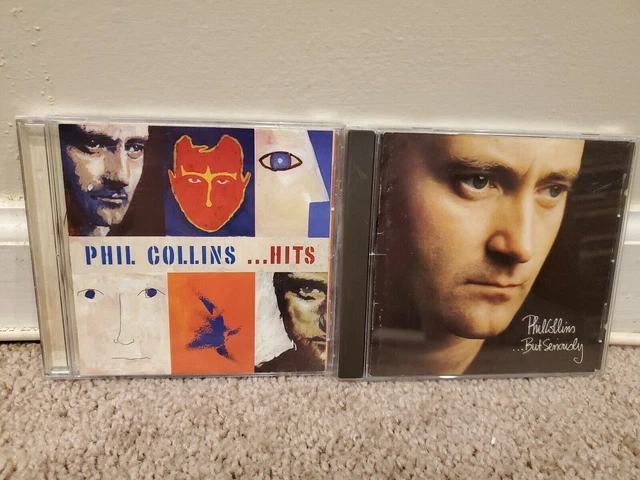LOT DE 2 CD de Phil Collins :... des succès et... mais sérieusement EUR ...