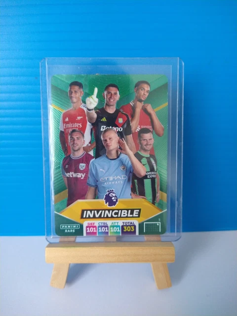 PANINI ADRENALYN XL Premier League 2025 Invincible Emerald Rare Card #5 ...