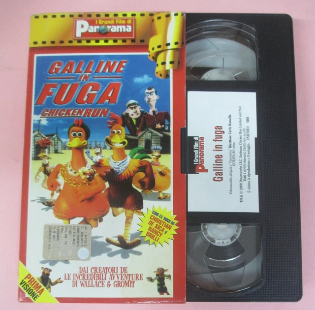 VHS MOVIE FLEEING CHICKENS Chicken Run BIG PANORAMA MOVIES Animation ...