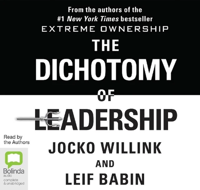 THE DICHOTOMY OF Leadership by Jocko Willink (English) Compact Disc ...