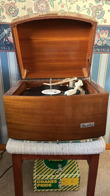 PYE BLACK BOX record player £55.00 - PicClick UK