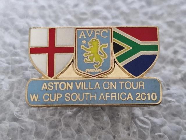 ASTON VILLA AVFC Rare prepared villa Park Pin Badge emery Proud Tour ...