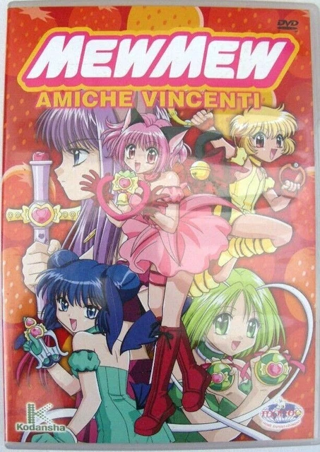 1 DVD MANGA CARTOON GIRL,TOKYO MEW MEW 3,VINTAGE MAJOCCO ANIME GIRLS ...