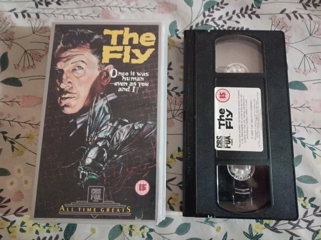 THE FLY (RARE HORROR ON CBS FOX) VHS Video EXCELLENT Condition FREE ...