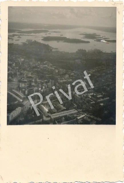 FOTO SECONDA GUERRA mondiale Wehrmacht Luftwaffe foto aerea JU 52 costa ...