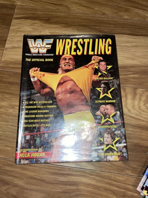 WWF WRESTLING THE Official Book 1992 Vintage Wrestling Hulk Hogan ...