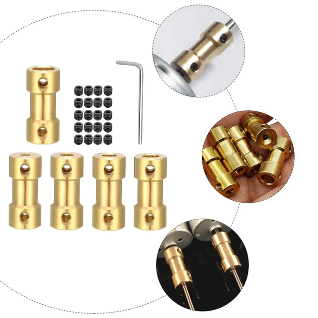METAL COPPER ADAPTER Encoder Shaft Coupling Connectors Model Boat ...