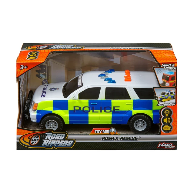 NIKKO ROAD RIPPERS Rush and Rescue Police Car. Suits 3+ £10.00 ...