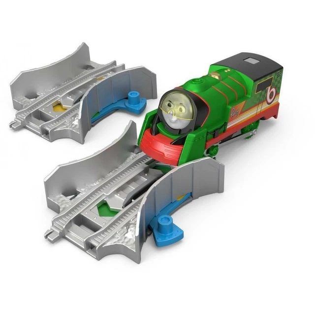 THOMAS & FRIENDS TrackMaster Percy the Train Turbo Thomas Pack Fisher ...