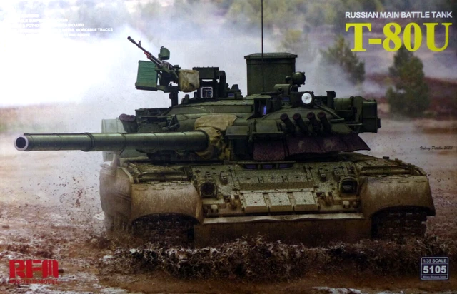 RYE FIELD MODEL 5115 - 1:35 T-80UK Russian Main Battle Tank - Neu EUR 55,29 - PicClick DE