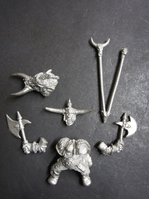 WARHAMMER FANTASY ORKS Morglum Necksnapper Metall Miniatur EUR 27,67 ...