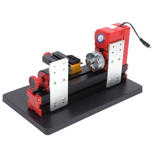 MINI MOTORIZED LATHE Machine DIY Power Tool 20000rpm 24W Z20002 US Plug ...