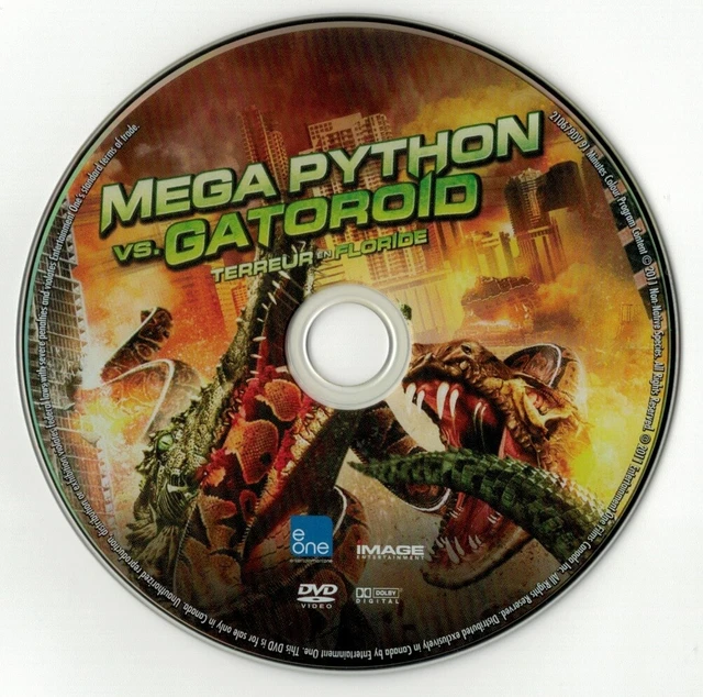 MEGA PYTHON VS. Gatoroid (DVD) Debbie Gibson, Tiffany A. Martinez EUR 5,93 - PicClick FR