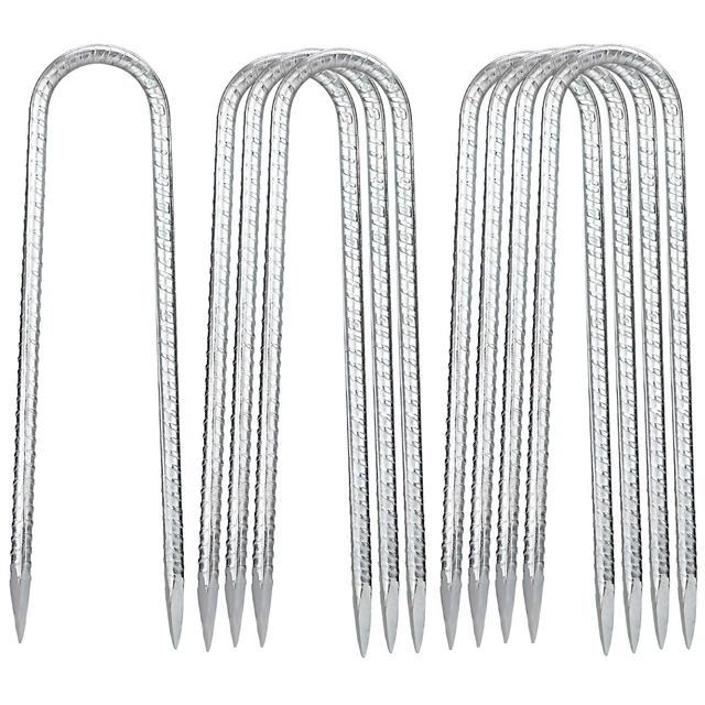 Football Net Pegs EUOKOK 1/2 Inch Rebar Stakes 36 Inches Long 6 Pack ...