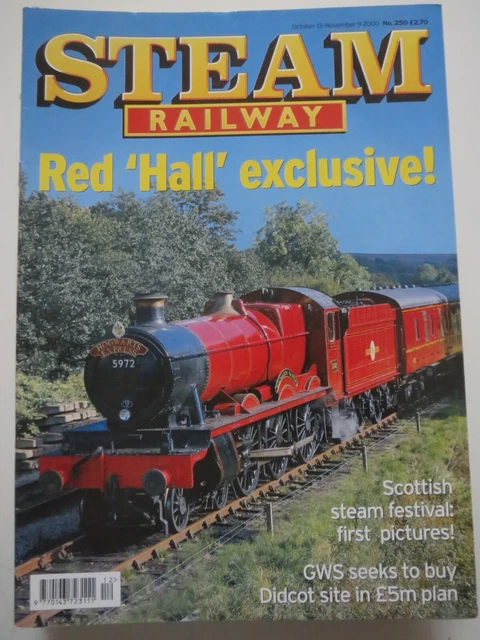 BACK ISSUE: STEAM Railway Magazine: No 250: 2000-10: October £1.25 ...
