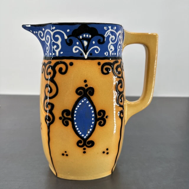 BERN ART DECO Czechoslovakia Hand Painted Pitcher See Description £28. ...